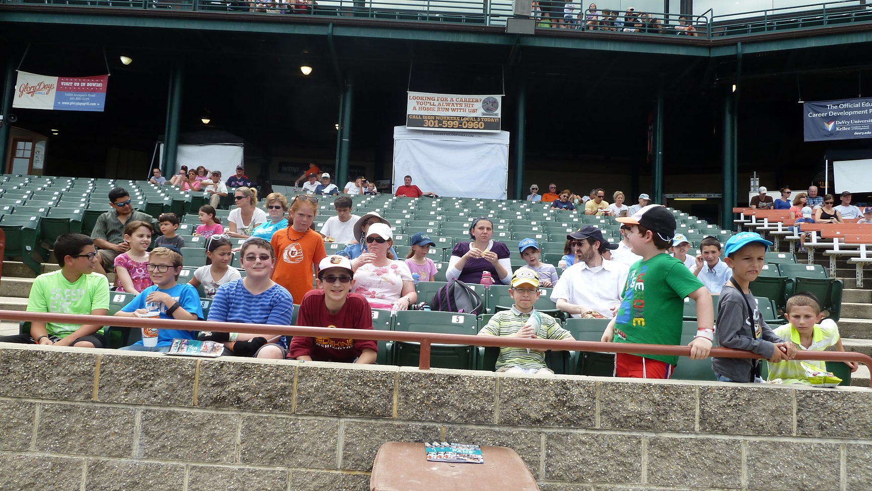 Gallery – Bowie Baysox game – Woodside Synagogue
